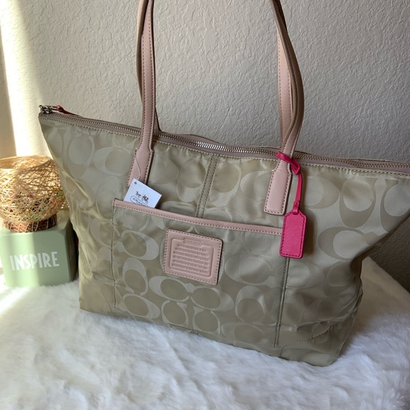 Coach | Bags | Coach Nylon Tote | Poshmark